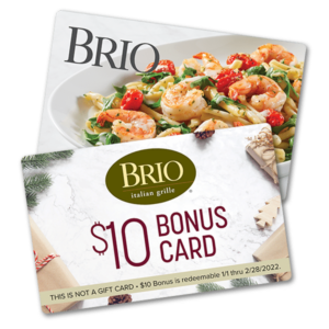 Gift Cards - Brio Italian Restaurant